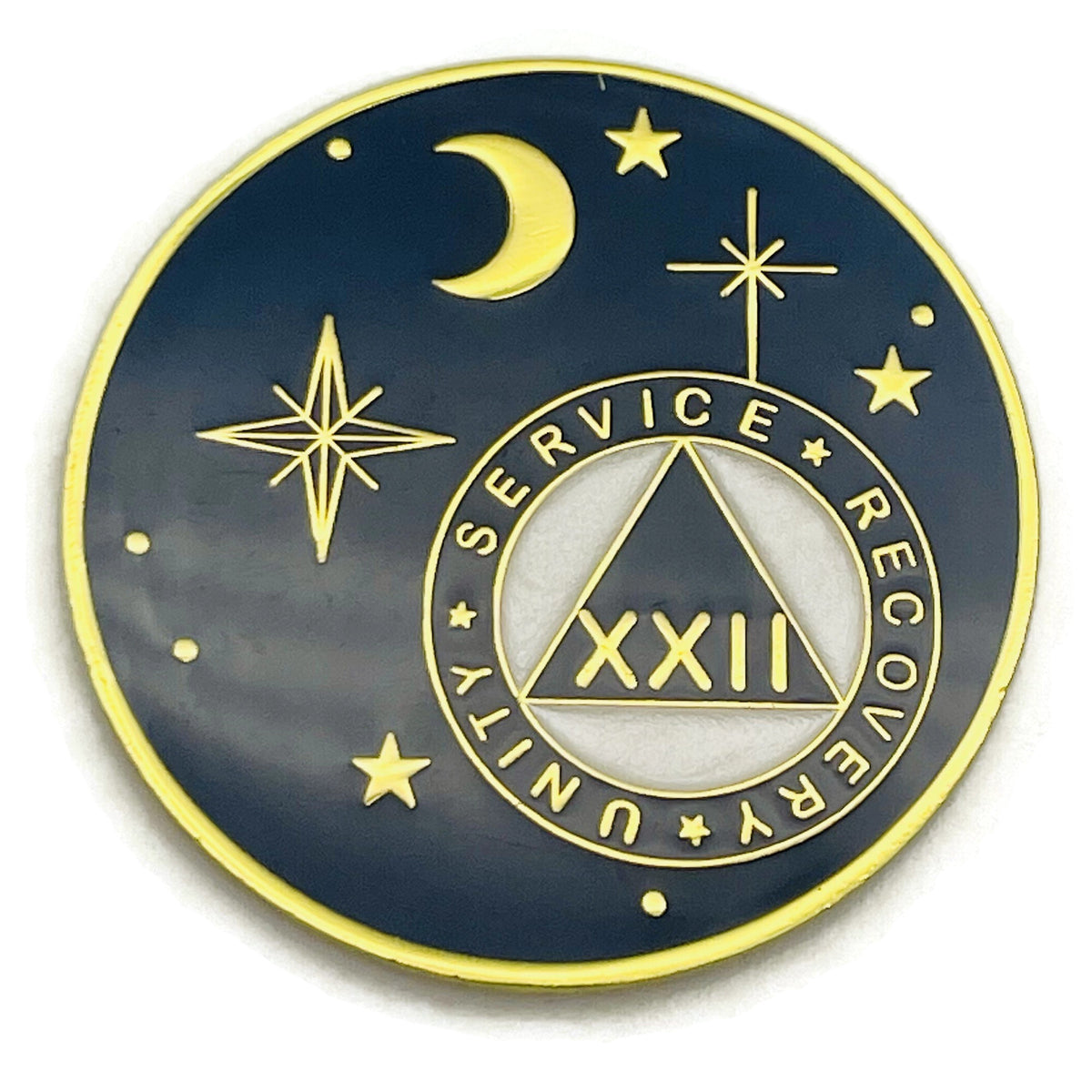 22 Year 4th Dimension Rocket Specialty AA Recovery Medallion/Chip/Coin ...