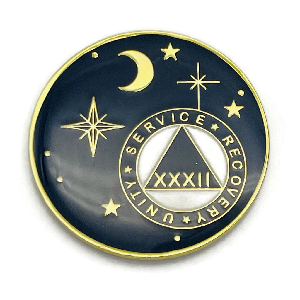32 Year AA Medallions - Thirty-Two Year Alcoholics Anonymous Coins and ...