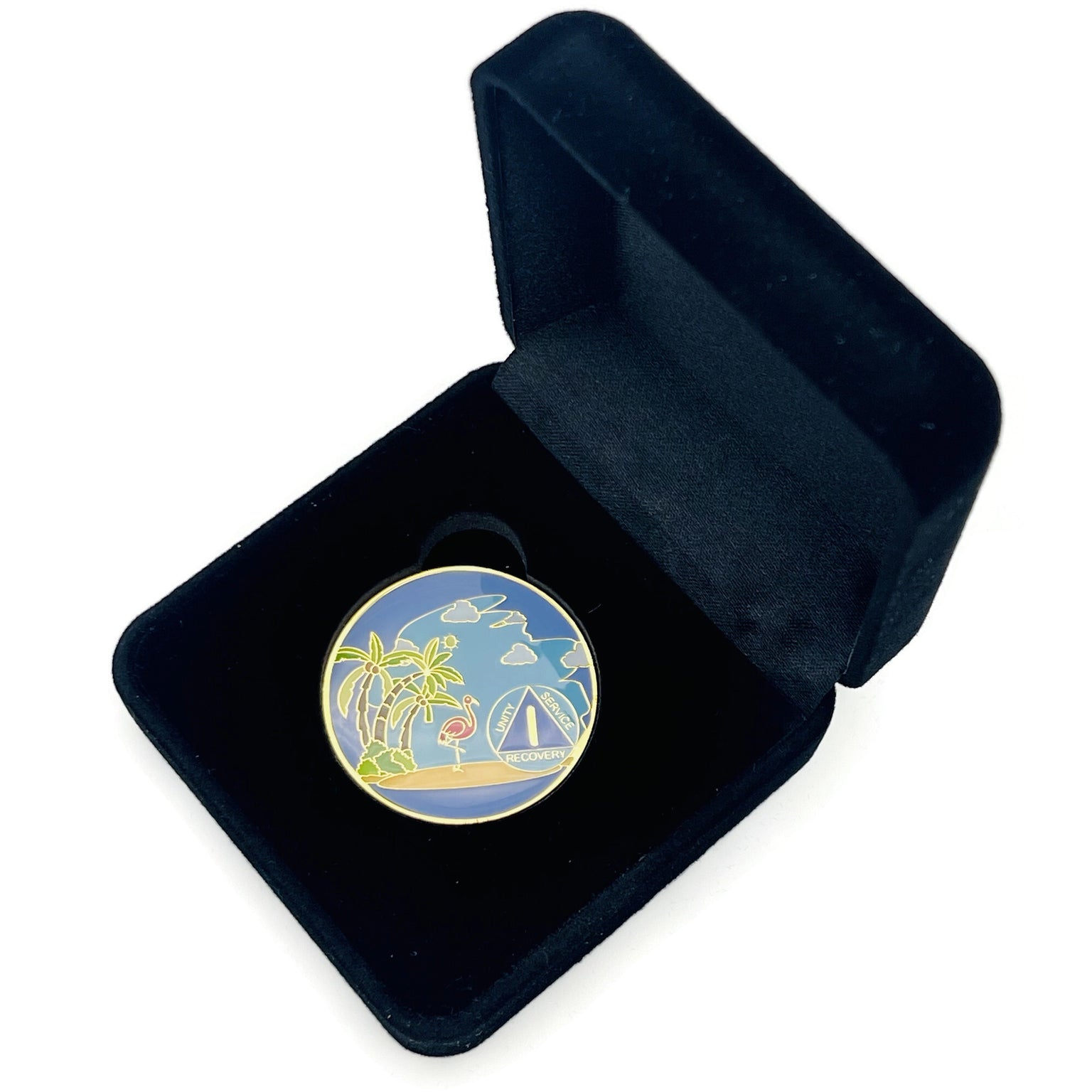 1 Year AA Medallions - One Year Alcoholics Anonymous Coins and Chips ...