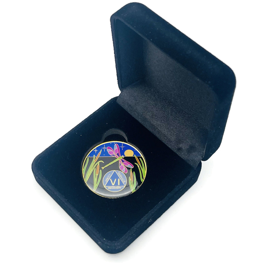 6 Year AA Medallions - Six Year Alcoholics Anonymous Coins and Chips ...