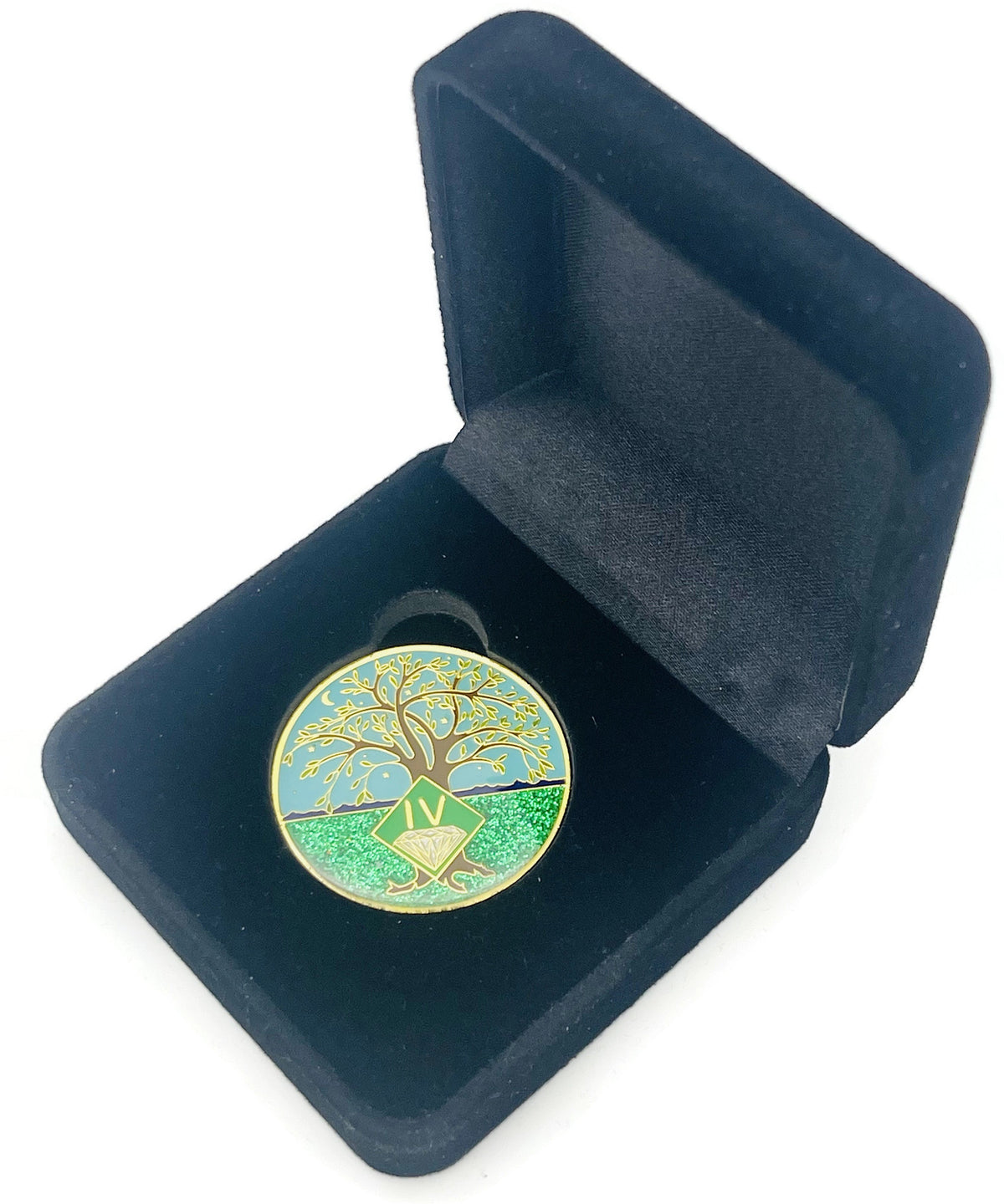 4 Year Tree of Life Specialty NA Recovery Medallion/Chip/Coin + Case ...