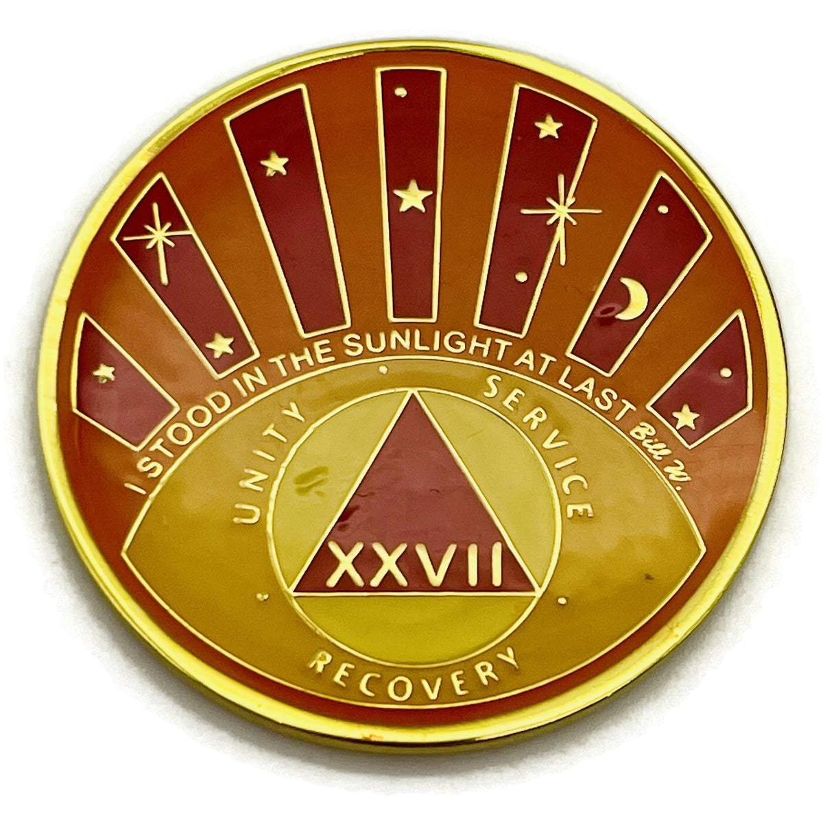 Stood in the Sunlight 27 Year Specialty AA Recovery Medallion/Coin — AA ...