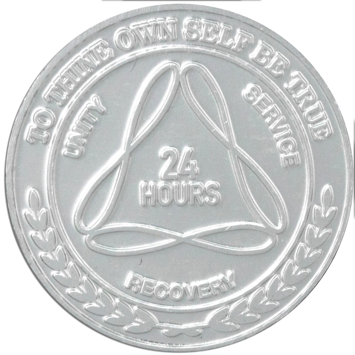 Sobriety Mint Aluminum AA Meeting Chips - Newcomer Coins - 24 Hours ...