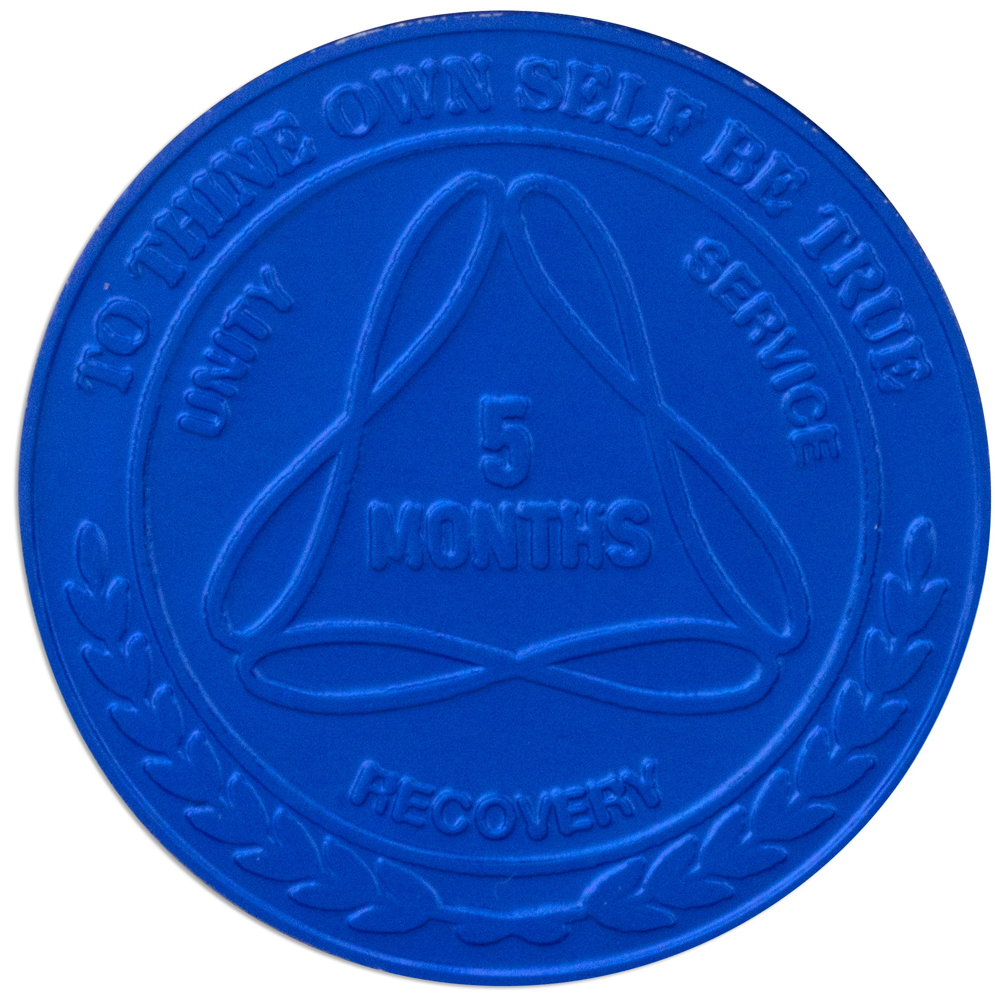 24 Hours to 11 Months Sobriety Mint Infinity Aluminum AA Meeting Chips ...