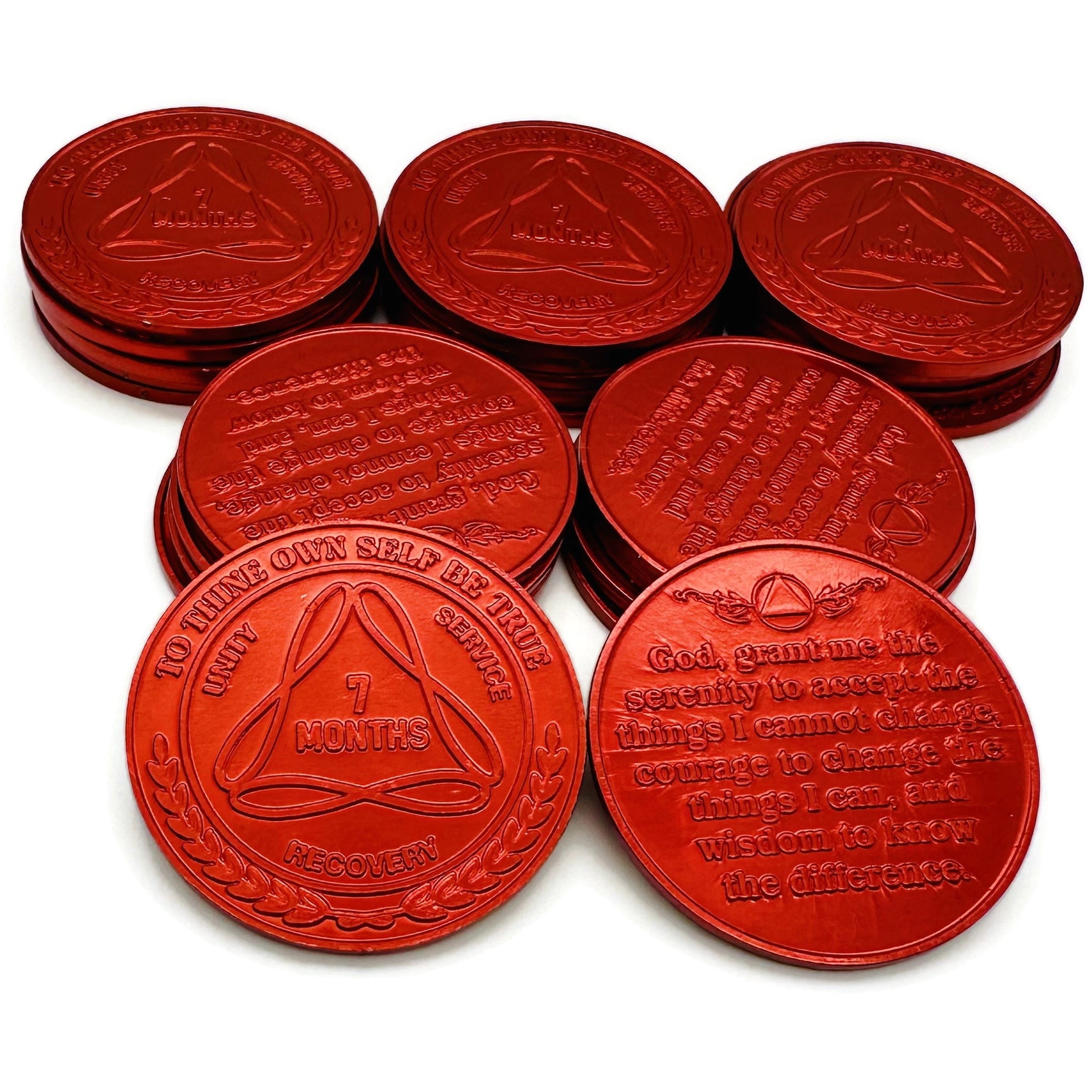AA Meeting Chips and Starter Sets - Aluminum, Bronze and Poker Chips ...