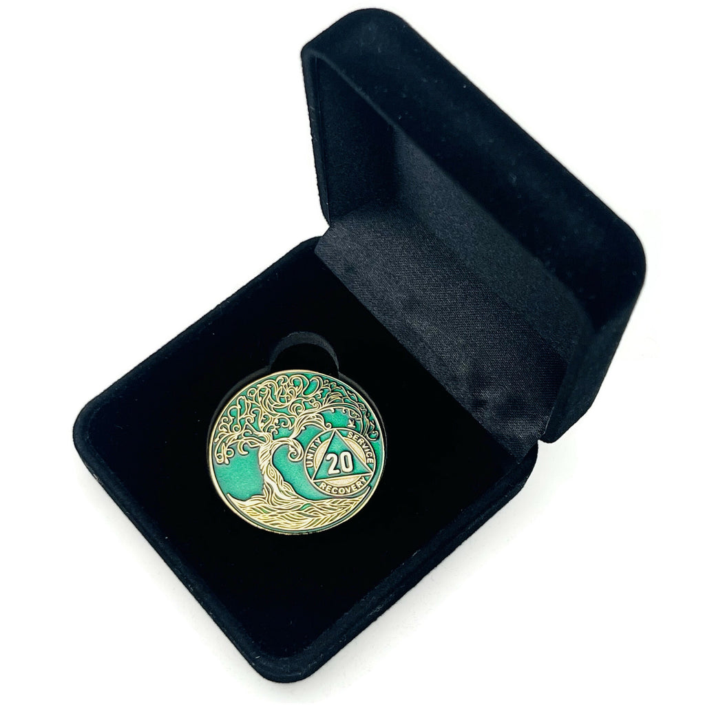 20 Year AA Medallions - Twenty Year Alcoholics Anonymous Coins and ...