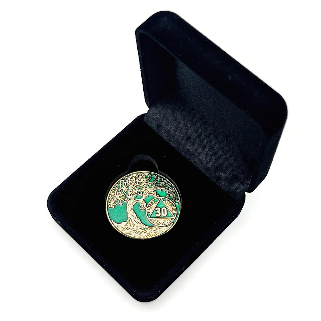 30 Year AA Medallions - Thirty Year Alcoholics Anonymous Coins and ...