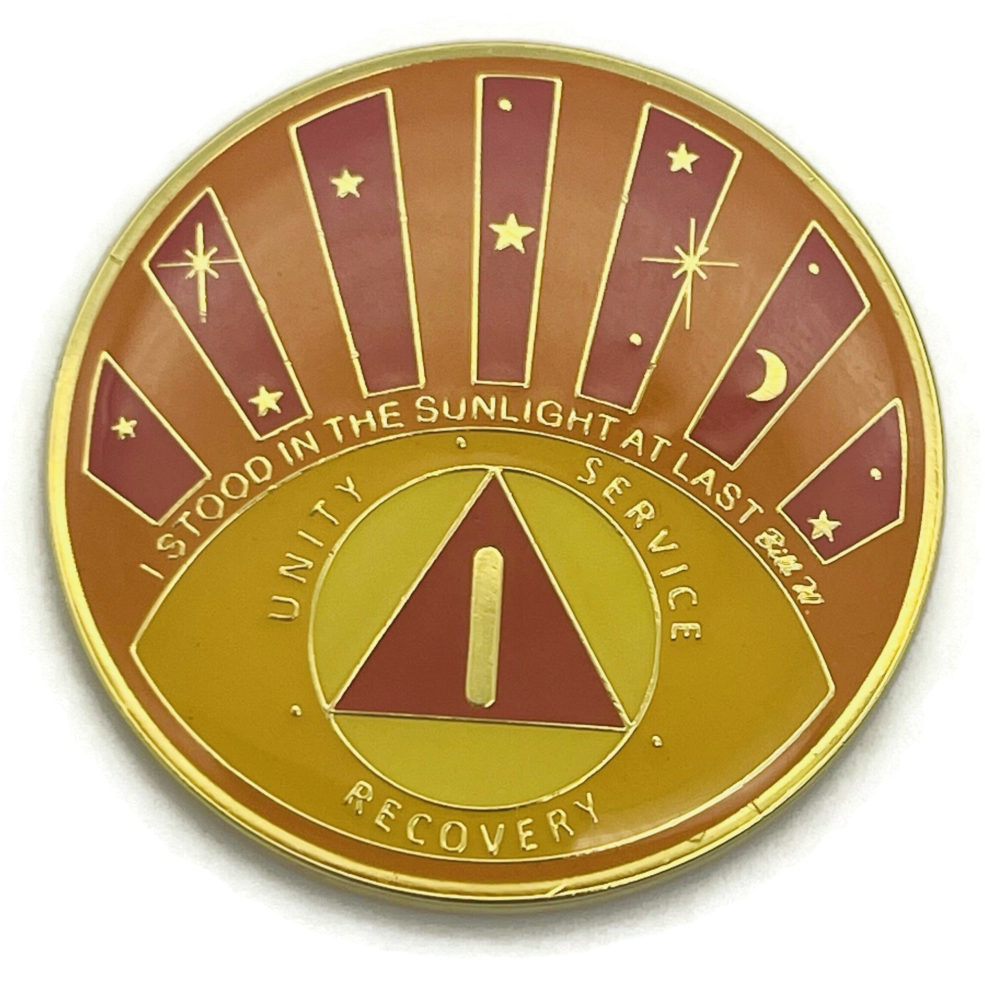 1 Year AA Medallions - One Year Alcoholics Anonymous Coins and Chips ...
