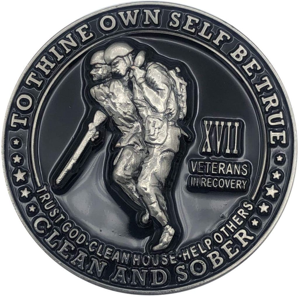 17 Year AA Medallions - Fancy Alcoholics Anonymous Coins and Chips — AA ...