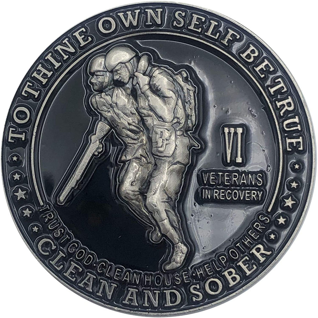 6 Year AA Medallions - Six Year Alcoholics Anonymous Coins and Chips ...