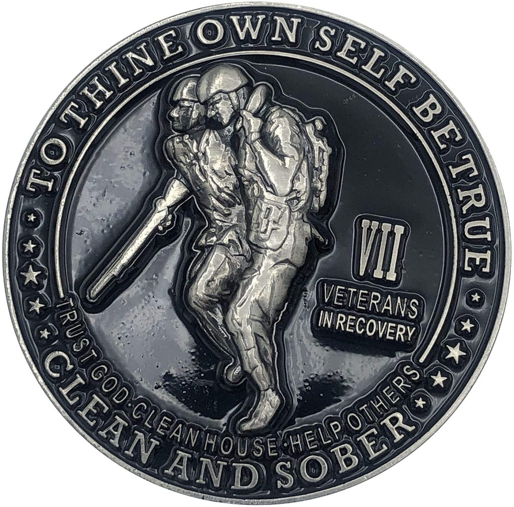 7 Year AA Medallions - Seven Year Alcoholics Anonymous Coins and Chips ...