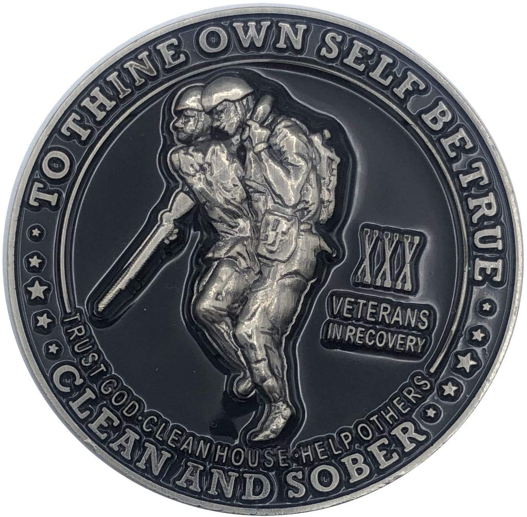 30 Year AA Medallions - Thirty Year Alcoholics Anonymous Coins and ...