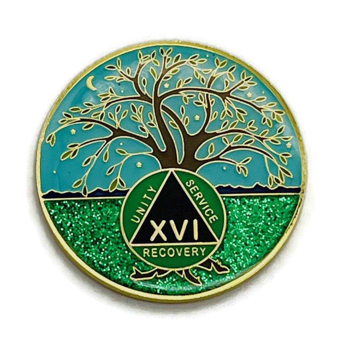 1 to 60 Year Tree of Life Specialty AA Recovery Medallion/Chip/Coin ...