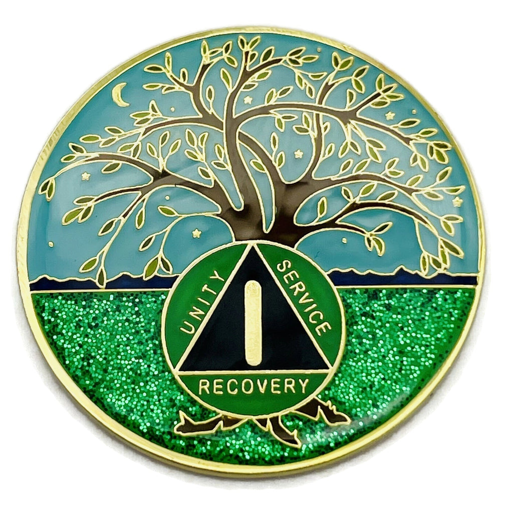 38 Year AA Medallions - Thirty-Eight Year Alcoholics Anonymous Coins ...