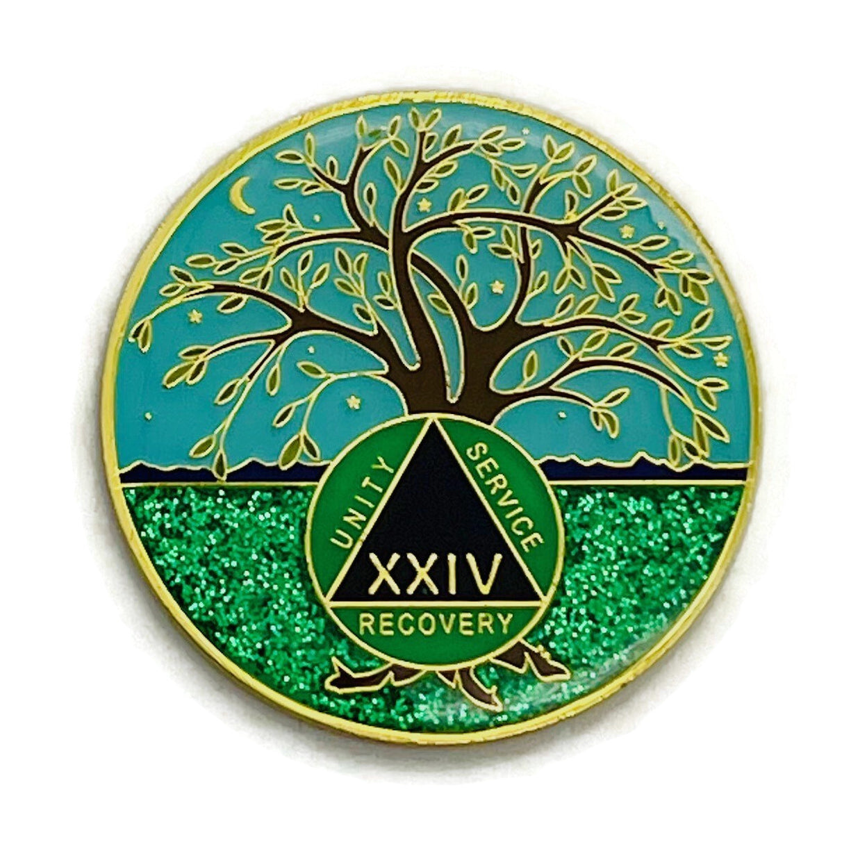 1 to 60 Year Tree of Life Specialty AA Recovery Medallion/Chip/Coin ...
