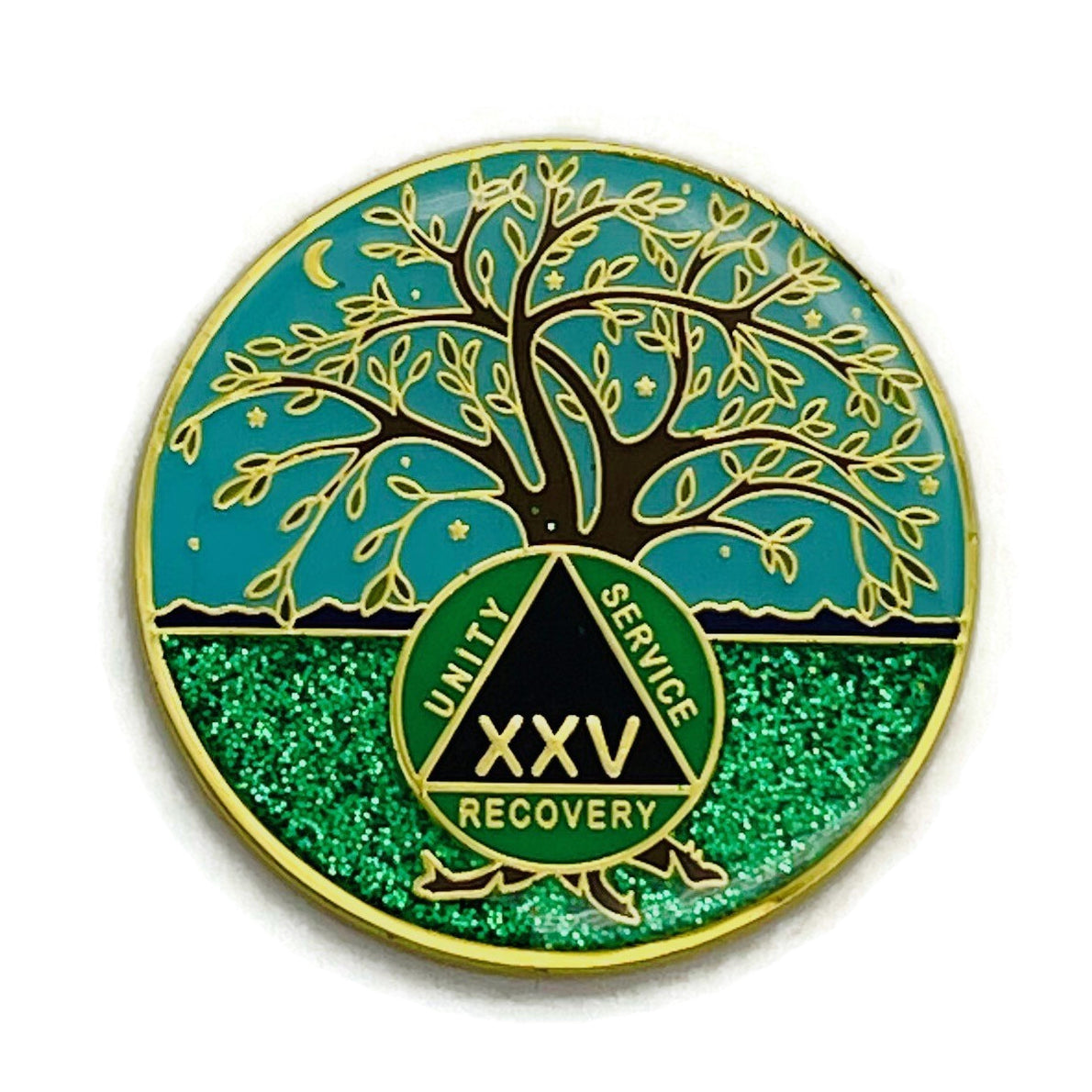 1 to 60 Year Tree of Life Specialty AA Recovery Medallion/Chip/Coin ...