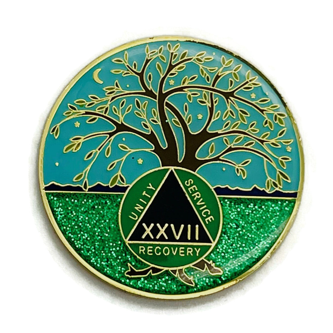1 to 60 Year Tree of Life Specialty AA Recovery Medallion/Chip/Coin ...