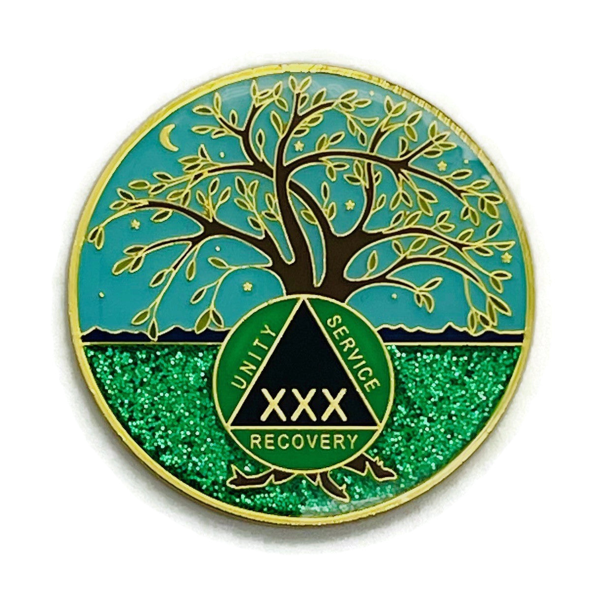 1 to 60 Year Tree of Life Specialty AA Recovery Medallion/Chip/Coin ...