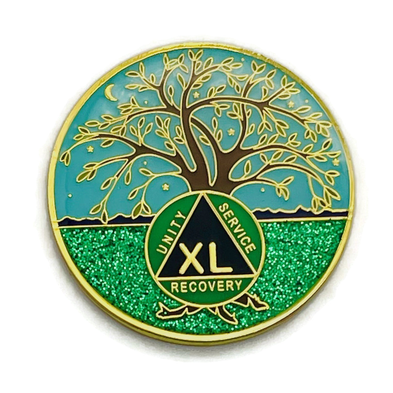 1 to 60 Year Tree of Life Specialty AA Recovery Medallion/Chip/Coin ...