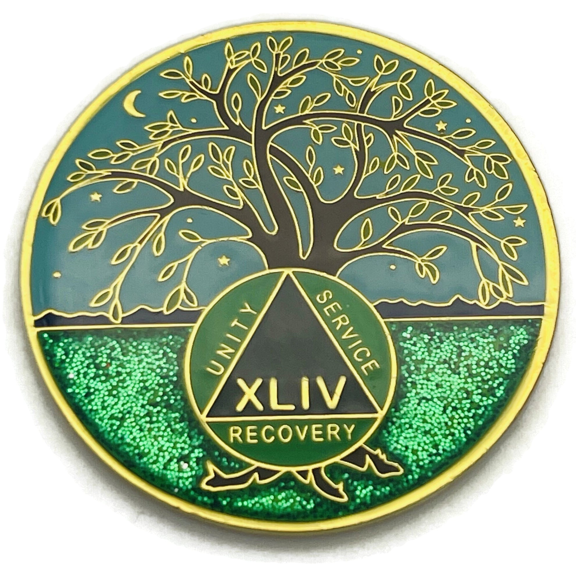 1 to 60 Year Tree of Life Specialty AA Recovery Medallion/Chip/Coin ...