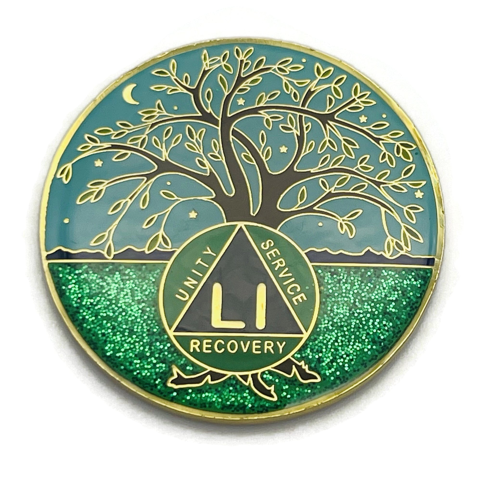 1 to 60 Year Tree of Life Specialty AA Recovery Medallion/Chip/Coin ...
