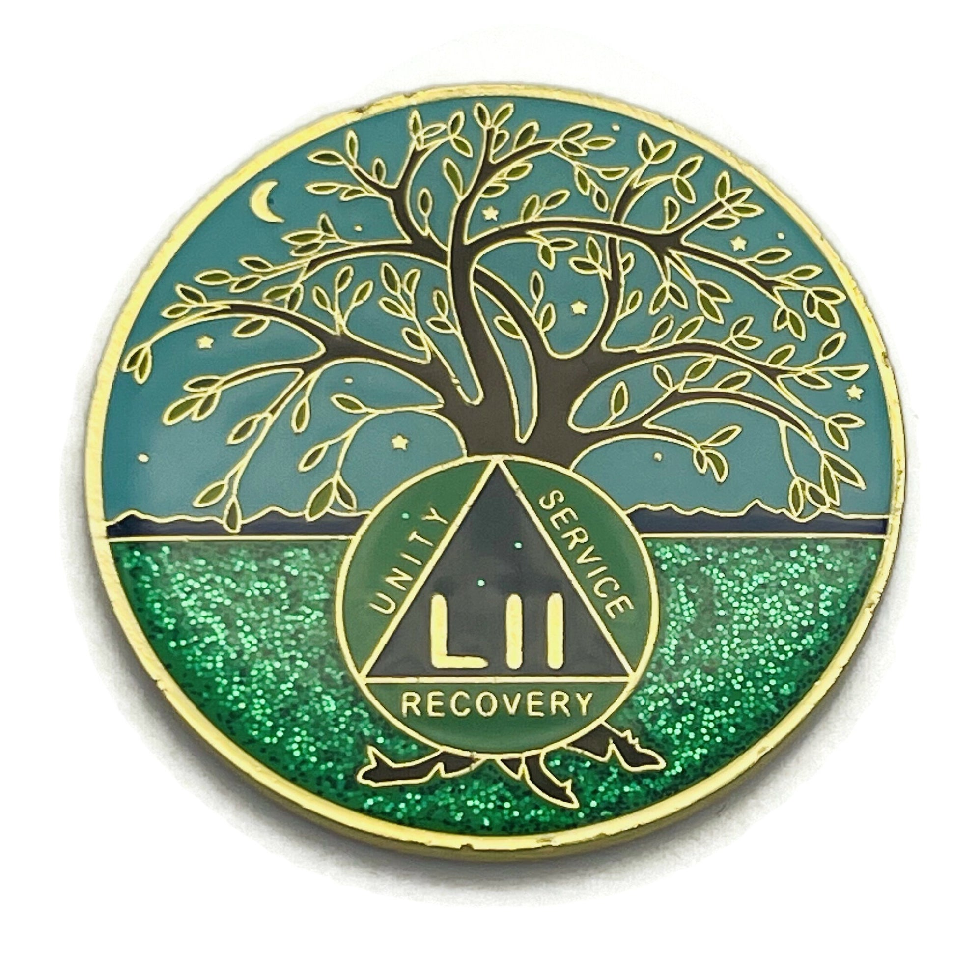 1 to 60 Year Tree of Life Specialty AA Recovery Medallion/Chip/Coin ...