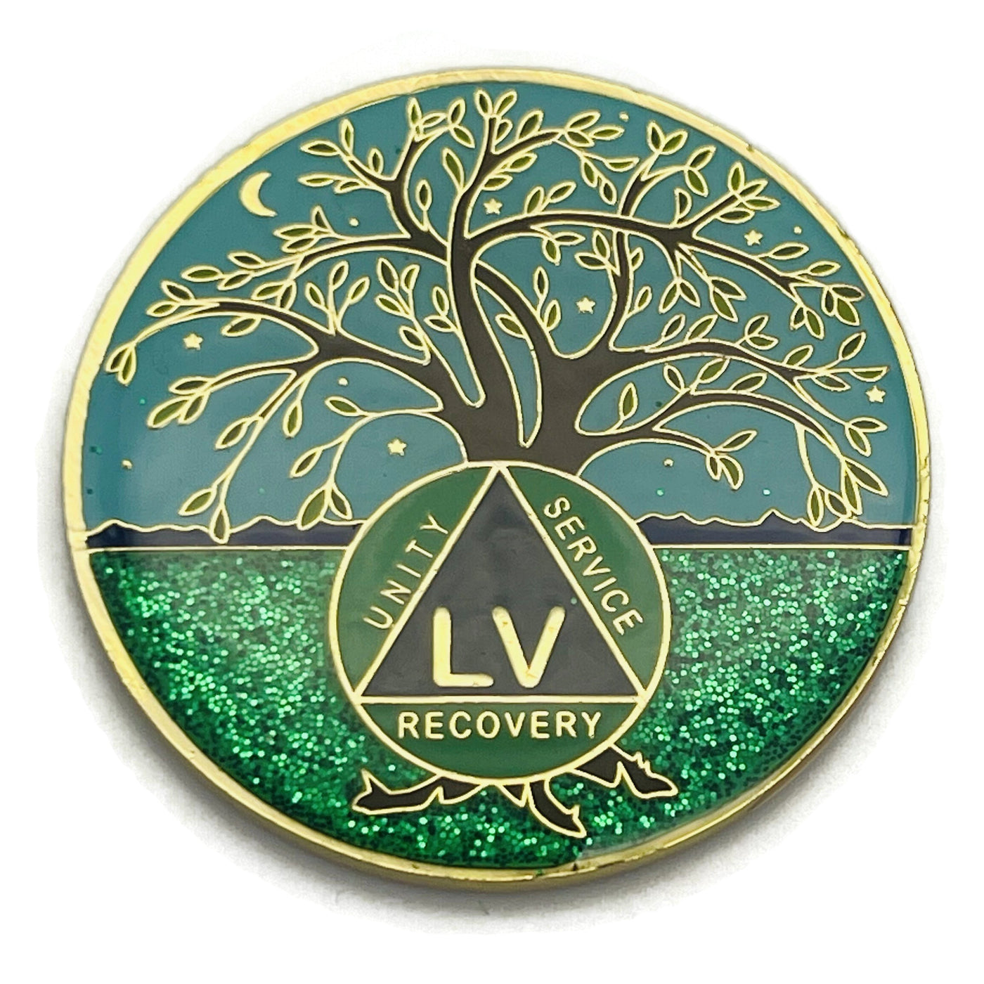 1 to 60 Year Tree of Life Specialty AA Recovery Medallion/Chip/Coin ...