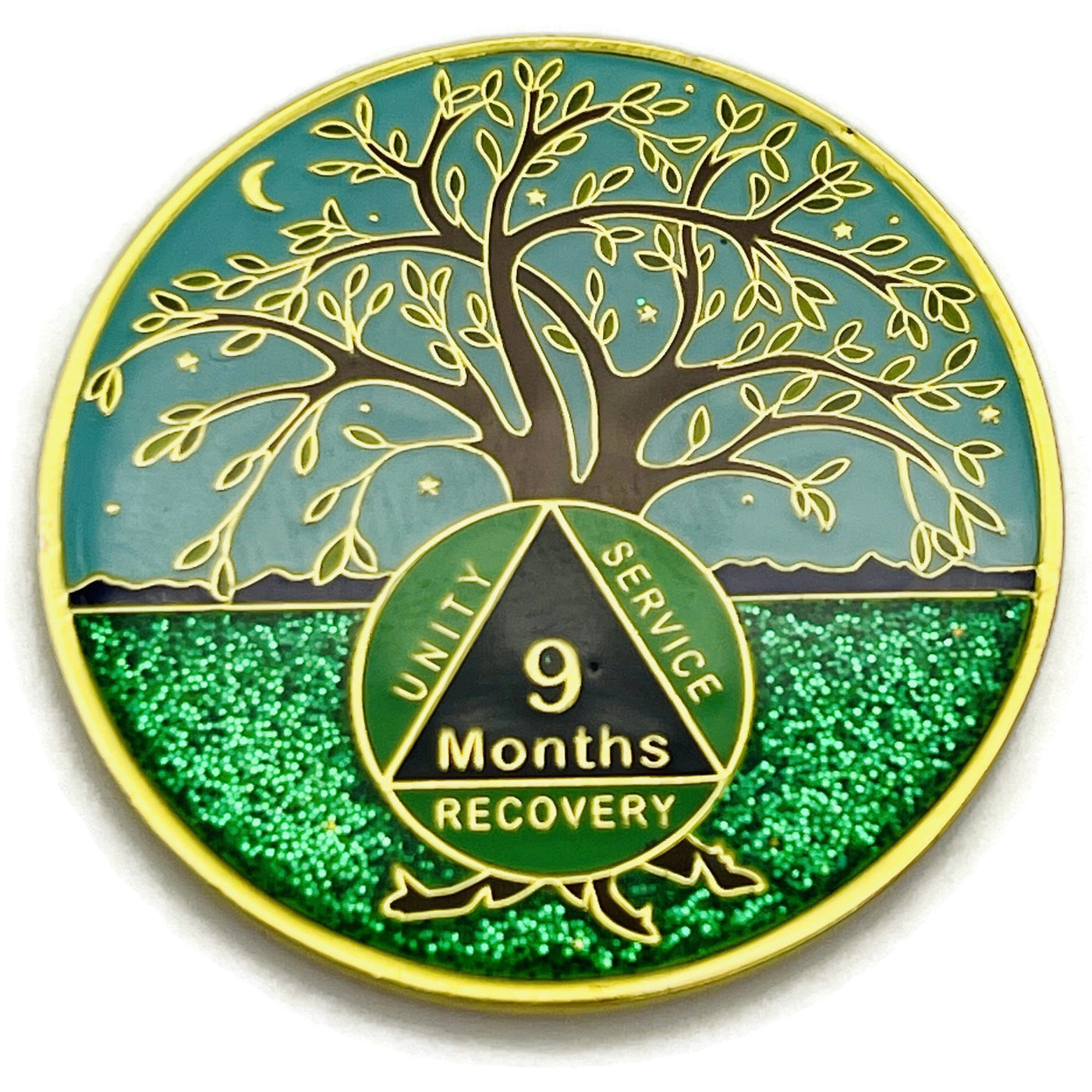 1 to 60 Year Tree of Life Specialty AA Recovery Medallion/Chip/Coin ...