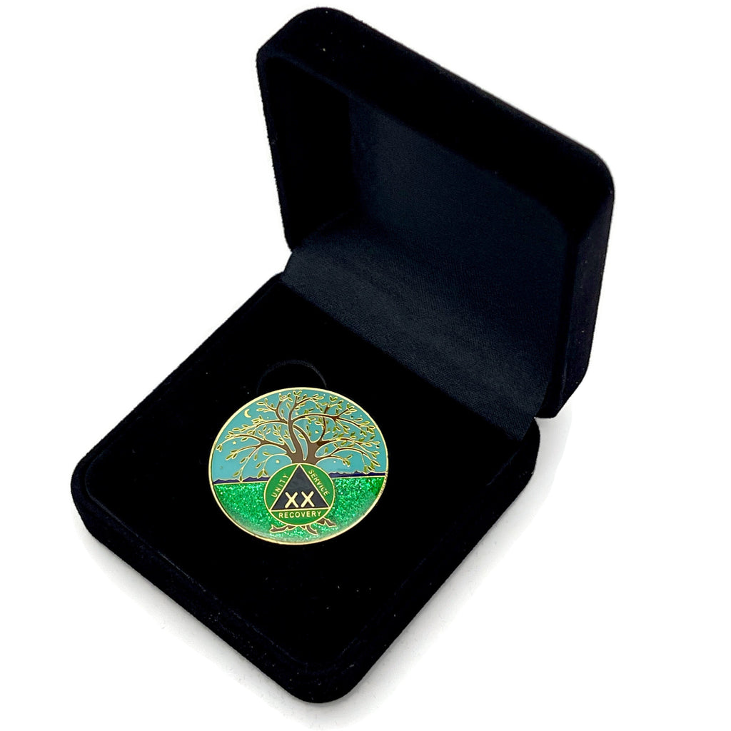 20 Year AA Medallions - Twenty Year Alcoholics Anonymous Coins and ...
