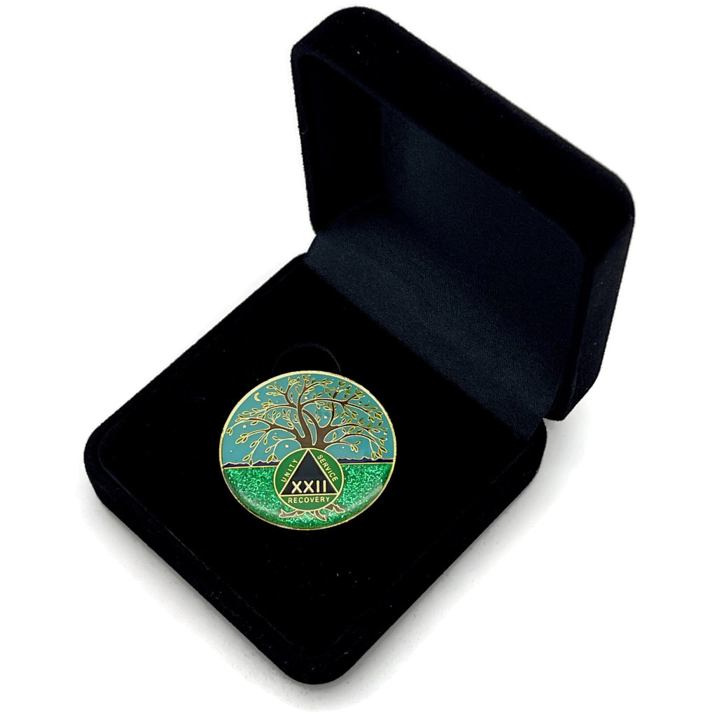 22 Year AA Medallions - Twenty-Two Year Alcoholics Anonymous Coins and ...