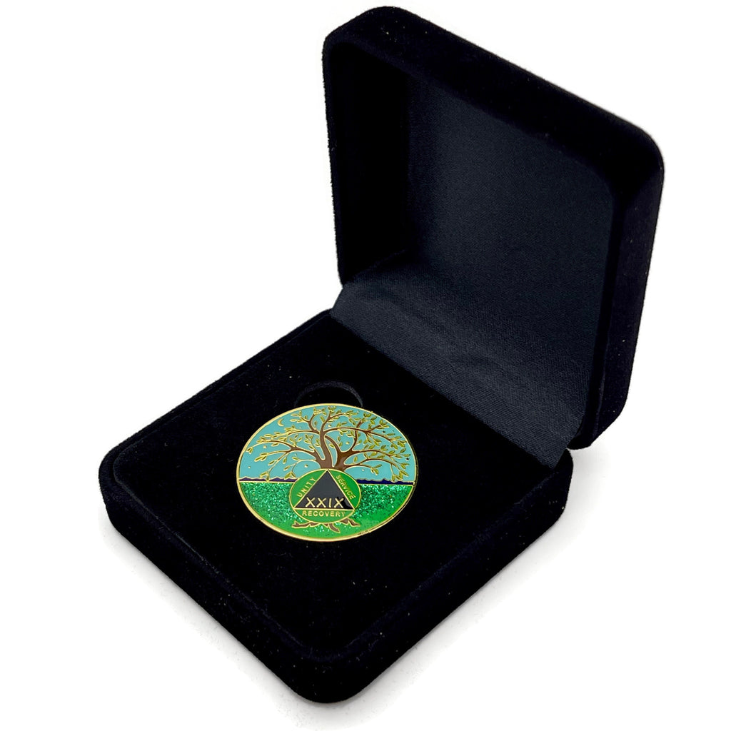 29 Year AA Medallions - Twenty-Nine Year Alcoholics Anonymous Coins and ...