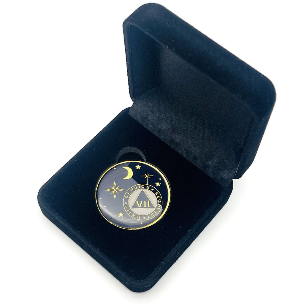 7 Year AA Medallions - Seven Year Alcoholics Anonymous Coins and Chips ...