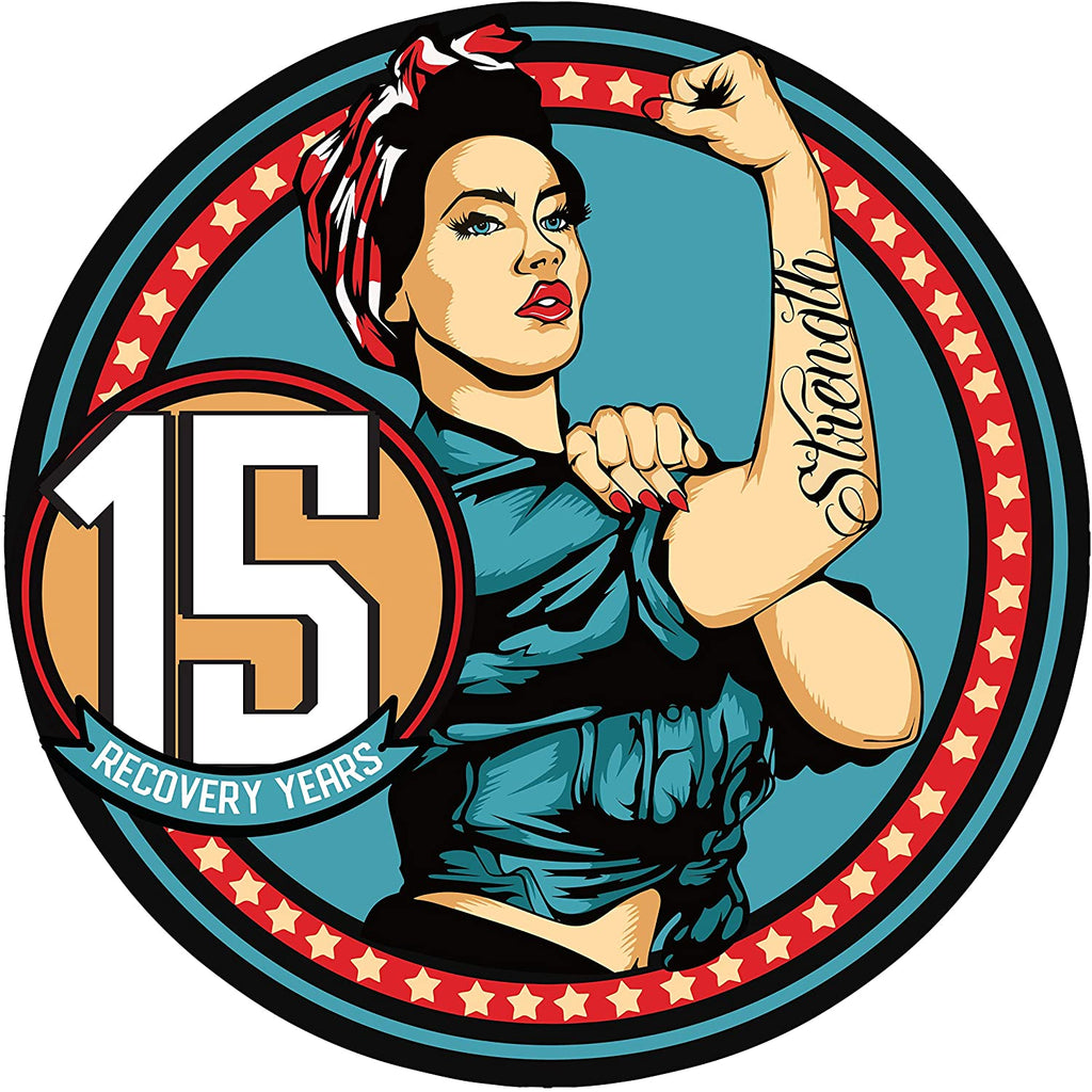 15 Year AA Medallions - Fifteen Year Alcoholics Anonymous Coins and ...